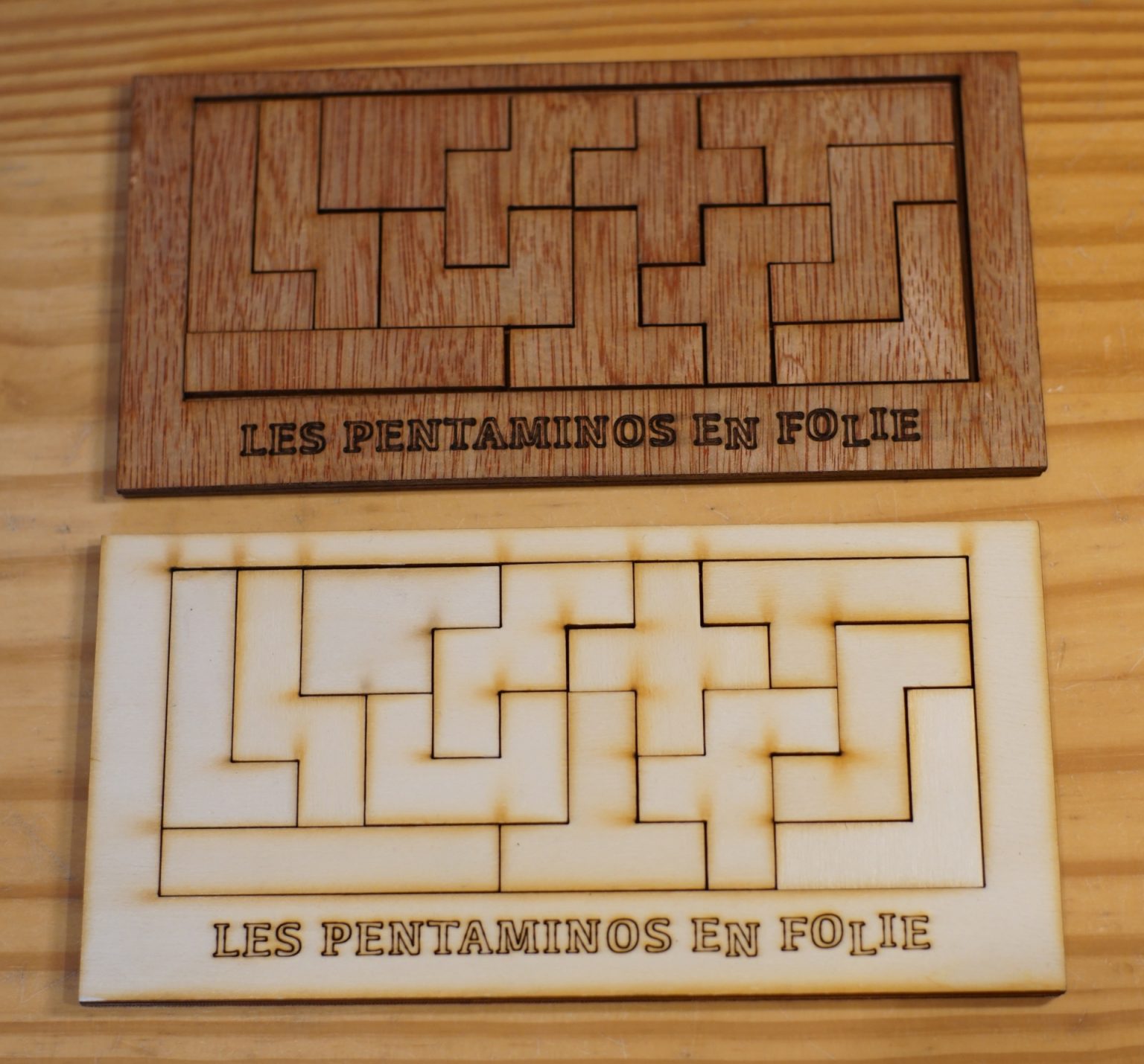 Les pentaminos en folie – Jolies Maths